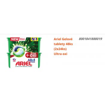 Ariel All in1 Power 48 praní Ultra Oxi kapsule na pranie