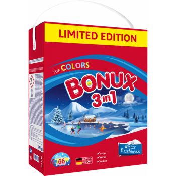 Bonux Color Winter Freshness Box prášok na pranie 4,95kg 66 praní