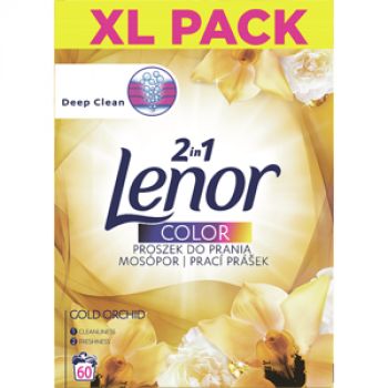 Lenor prášok na pranie 3,9kg Color Gold Orchid Box 60 praní